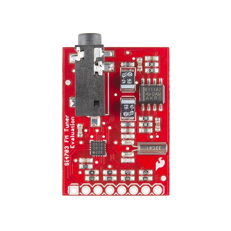 FM Tuner Evaluation Board - FM receiver module with Si4703 chip ...