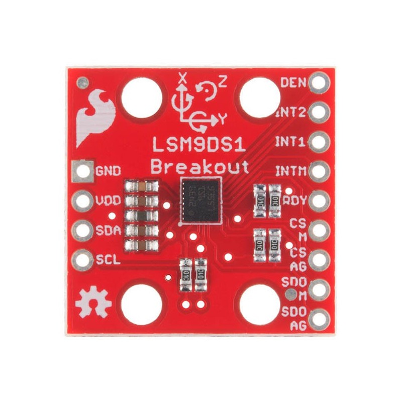 SparkFun 9 Degrees of Freedom IMU Breakout - LSM9DS1 - Kamami on-line store
