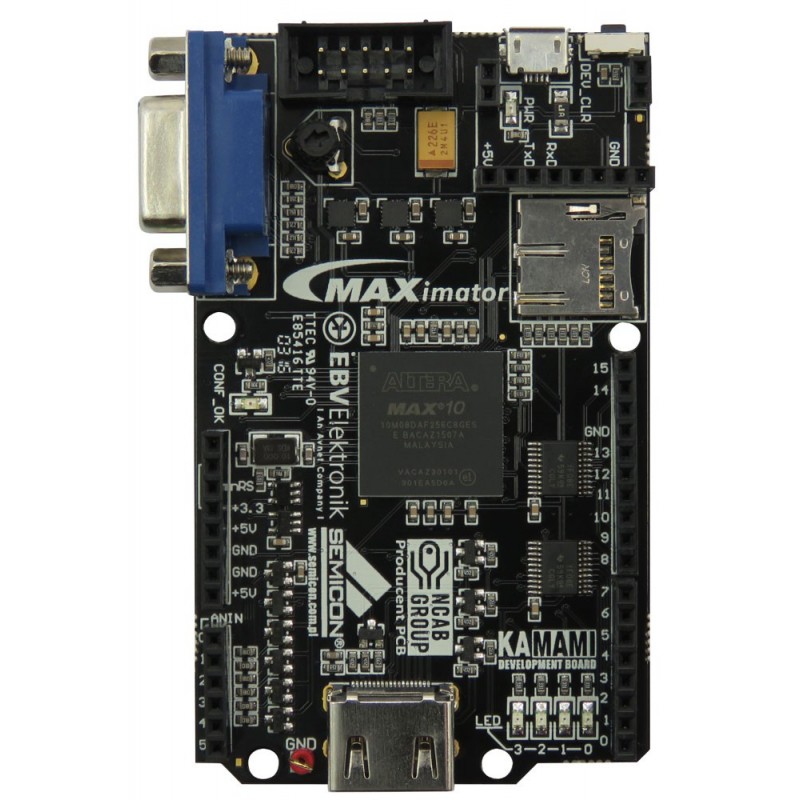 MAXimator - Altera MAX10 FPGA Evaluation Board - Kamami on-line store