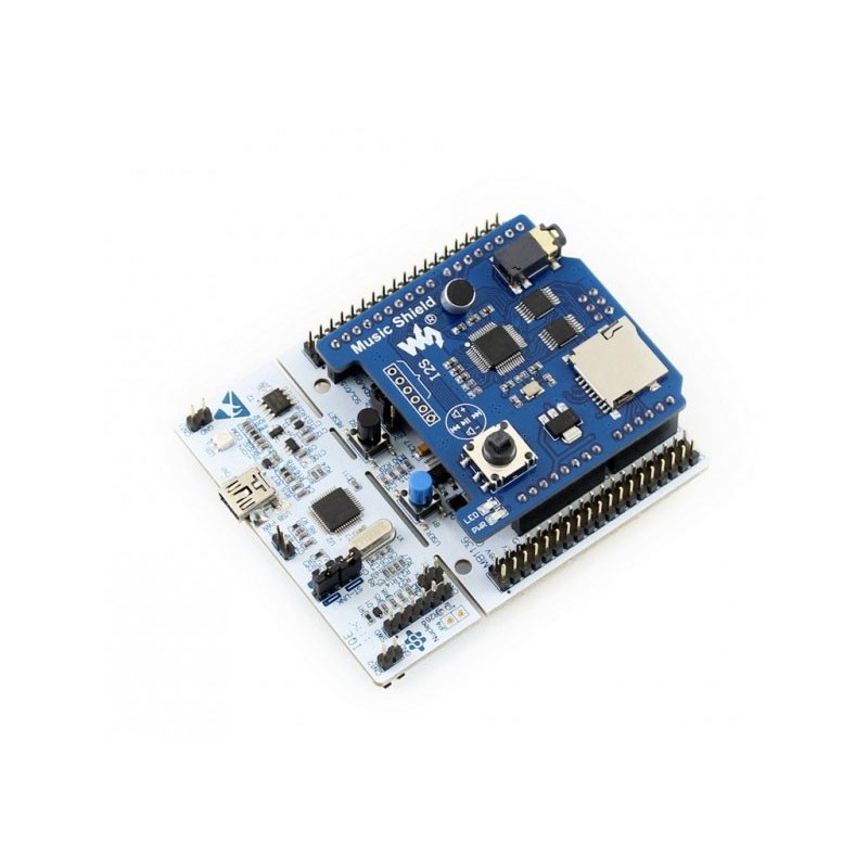 Shield Arduino Music VS1053B odtwarzacz i rejestrator audio - Waveshare ...