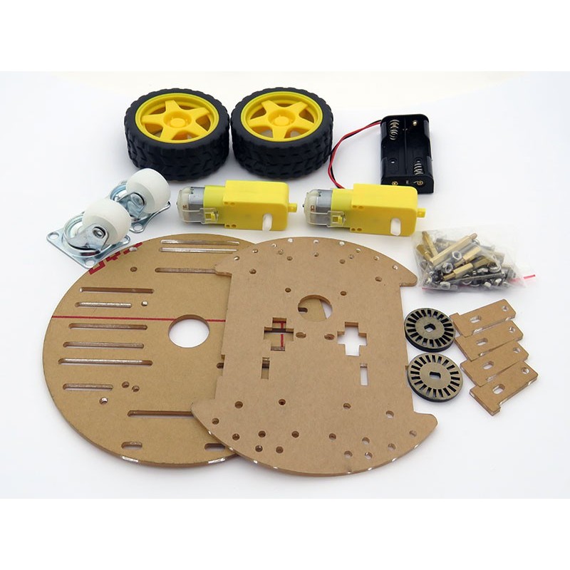 2WD Robot Car chassis - Kamami on-line store