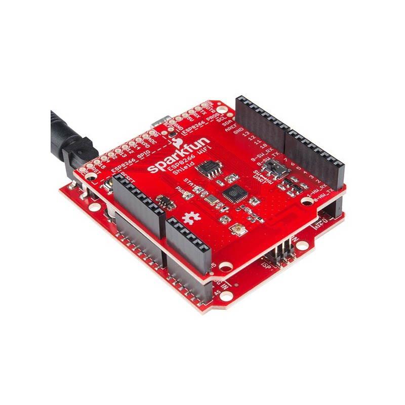 SparkFun WiFi Shield – moduł WiFi ESP8266 WiFi - sklep Kamami