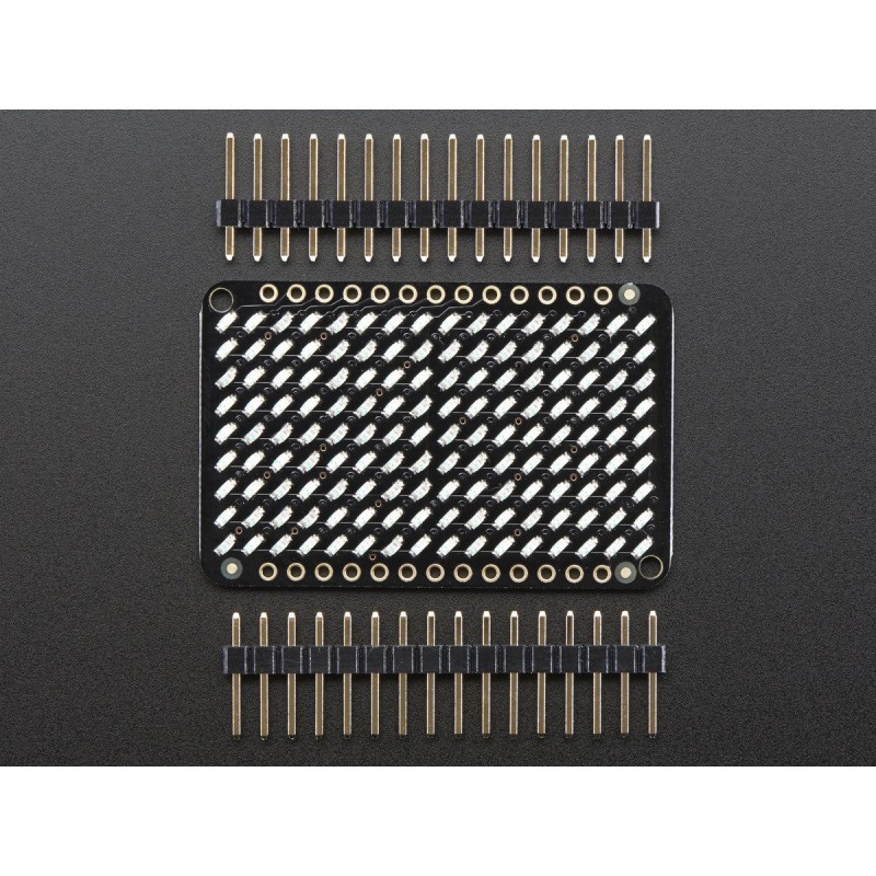 LED Charlieplexed Matrix - 9x16 LEDs - YELLOW - Kamami on-line store