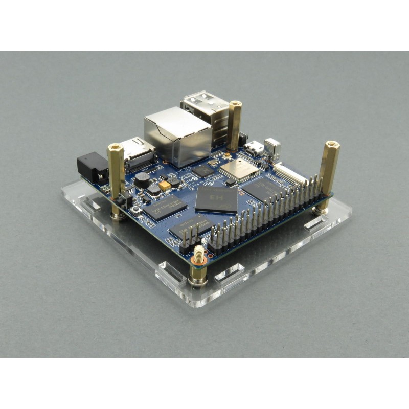 Banana Pi M2+ Acrylic Enclosure - Kamami on-line store