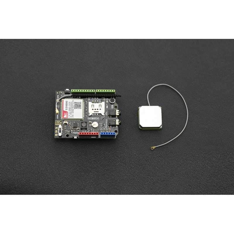 Shield Arduino z modułem SIM808 (GSM, GPRS, GPS) - sklep Kamami
