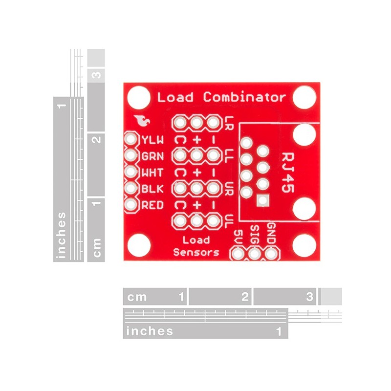 Sparkfun Load Sensor Combinator Mostek Wheatstonea Dla Sensorów 2364