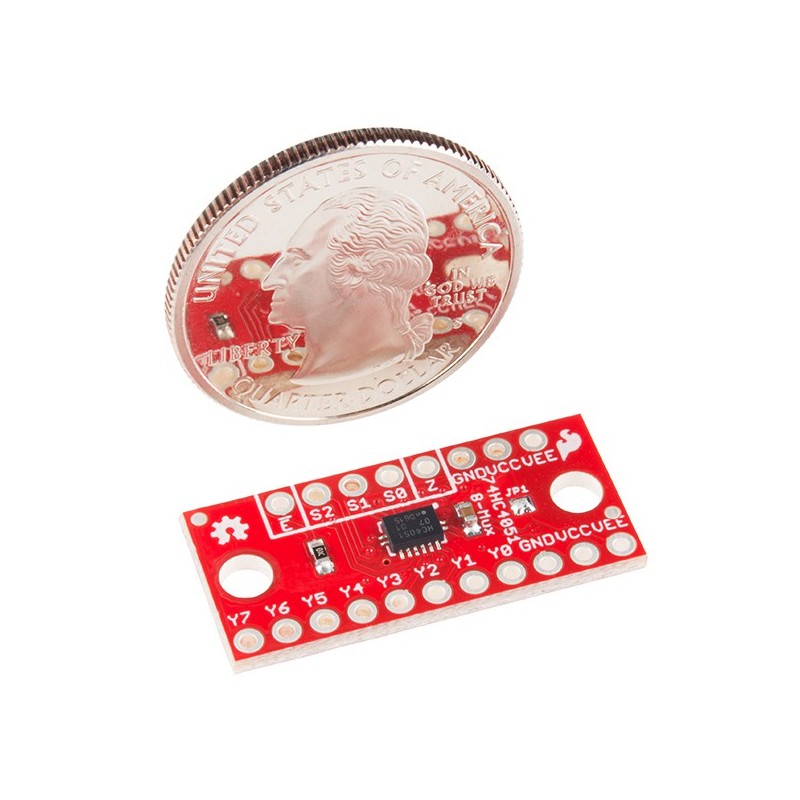 SparkFun Multiplexer Breakout - 8 Channel (74HC4051) - Kamami on-line store