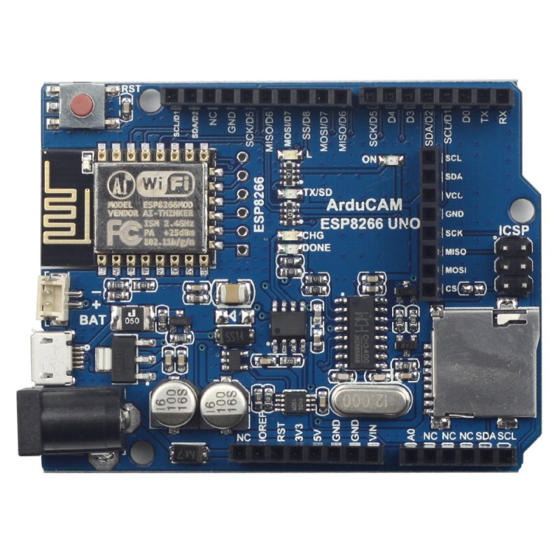 ArduCAM ESP8266-12E UNO z WiFi zgodny z Arduino - sklep Kamami