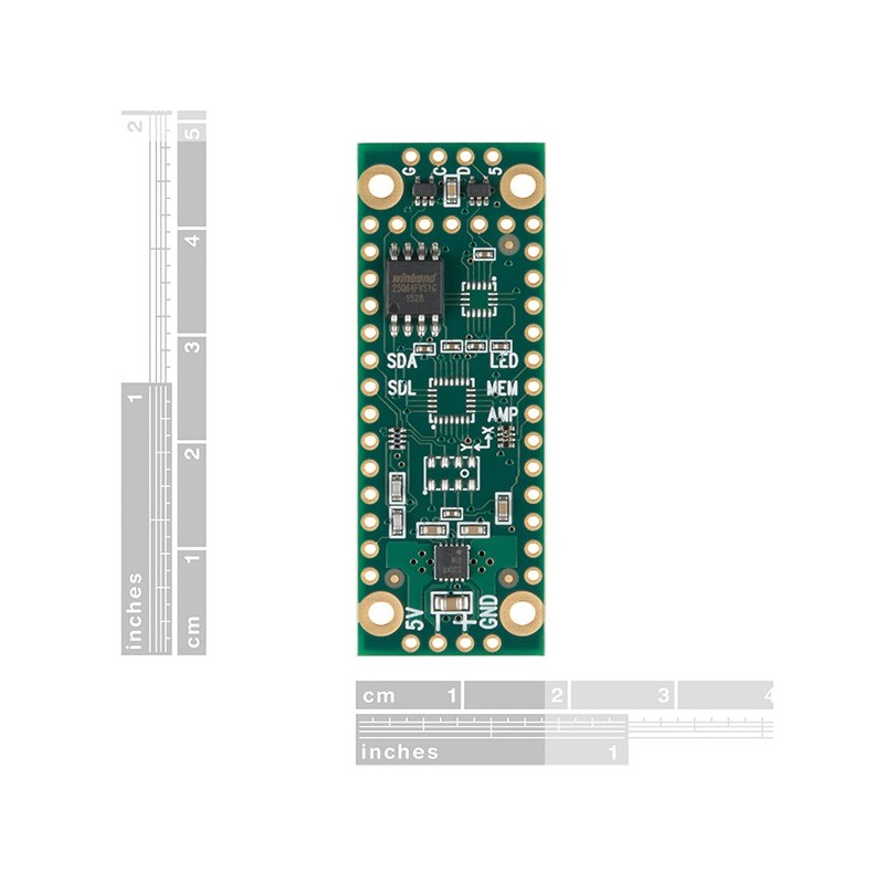 Teensy Prop Shield LC - wzmacniacz audio i sterownik LED z pamięcią ...