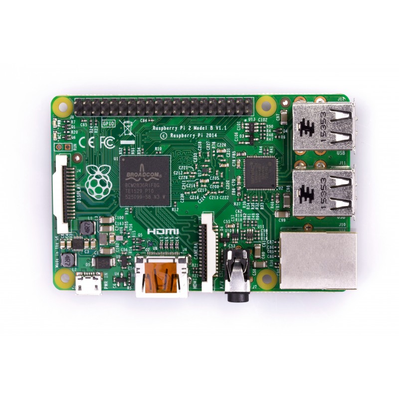 Raspberry Pi 2 model B v1.2 - komputer z BCM2837 i 1 GB RAM - sklep Kamami