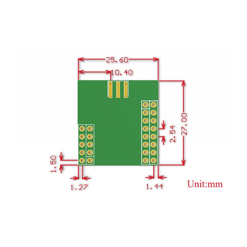 Moduł ZigBee Core2530 - Waveshare 6813 - sklep Kamami