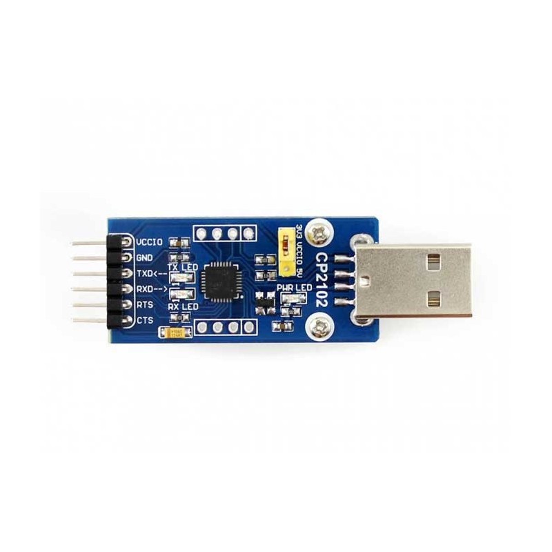 Cp2102 Usb Uart Converter With Usb Plug Waveshare 7605 Kamami On Line Store
