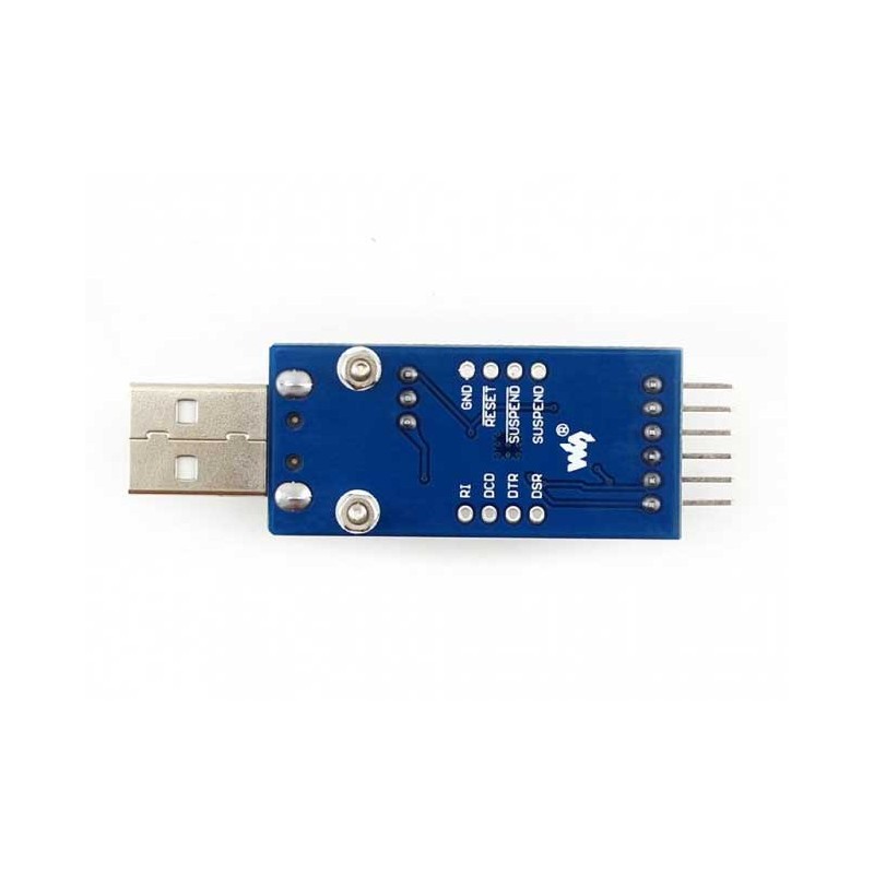 Konwerter USB-UART CP2102 z wtykiem USB - Waveshare 7605 - sklep Kamami