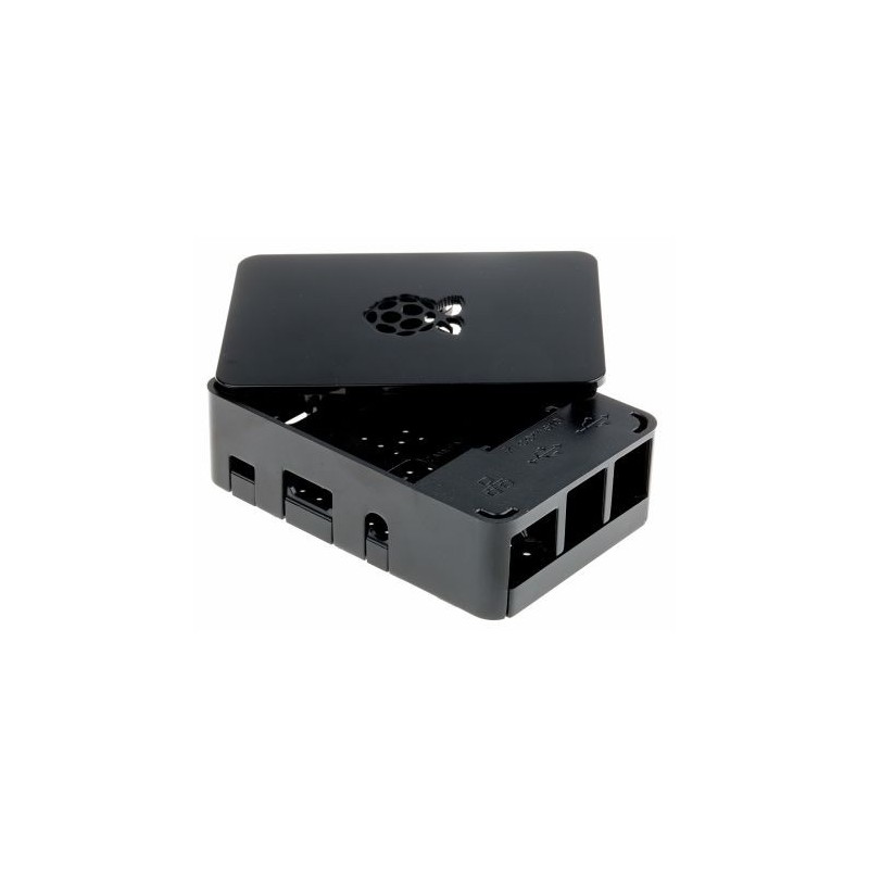 Obudowa do Raspberry Pi 1B+/ 2B/ 3B czarna - sklep Kamami