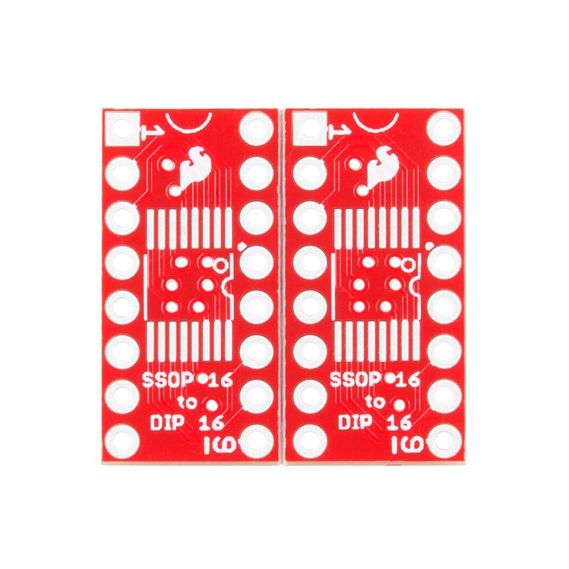 Adapter SSOP DIP. Płytka uniwersalna prototypowa DIP/SSOP16 - sklep Kamami