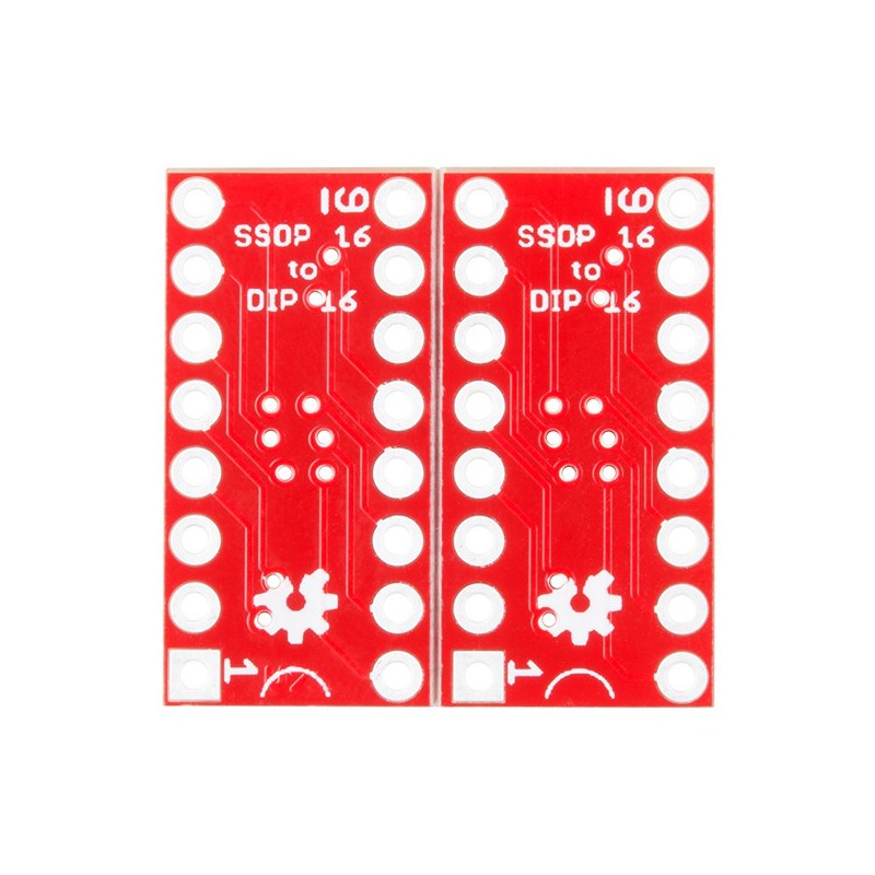 Adapter SSOP DIP. Płytka uniwersalna prototypowa DIP/SSOP16 - sklep Kamami