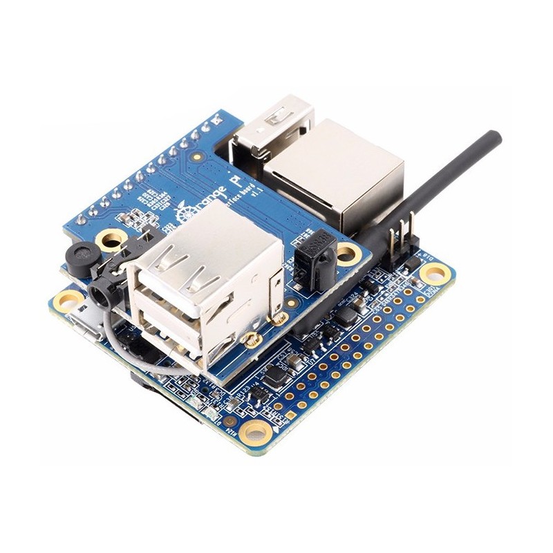 Expansion board for Orange Pi Zero 256MB/512MB - Kamami on-line store
