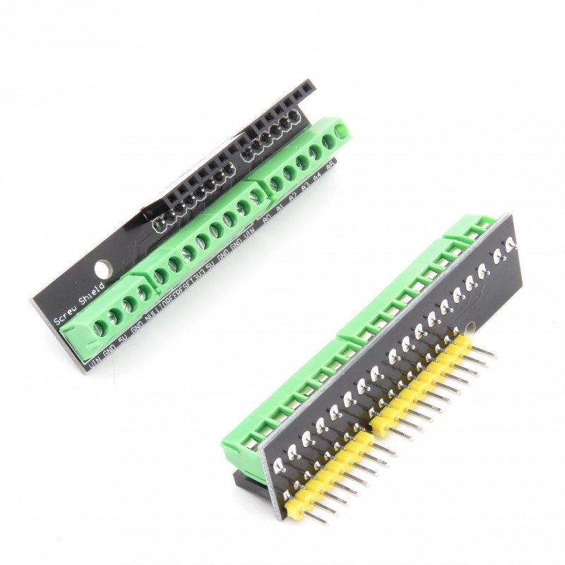 Cap with ARK screw connections for Arduino UNO R3 - Kamami on-line store
