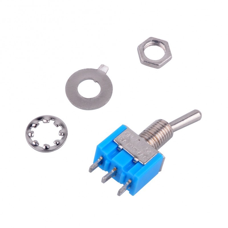 Lever switch SPDT (ON-ON) 6A / 125VAC - Kamami on-line store