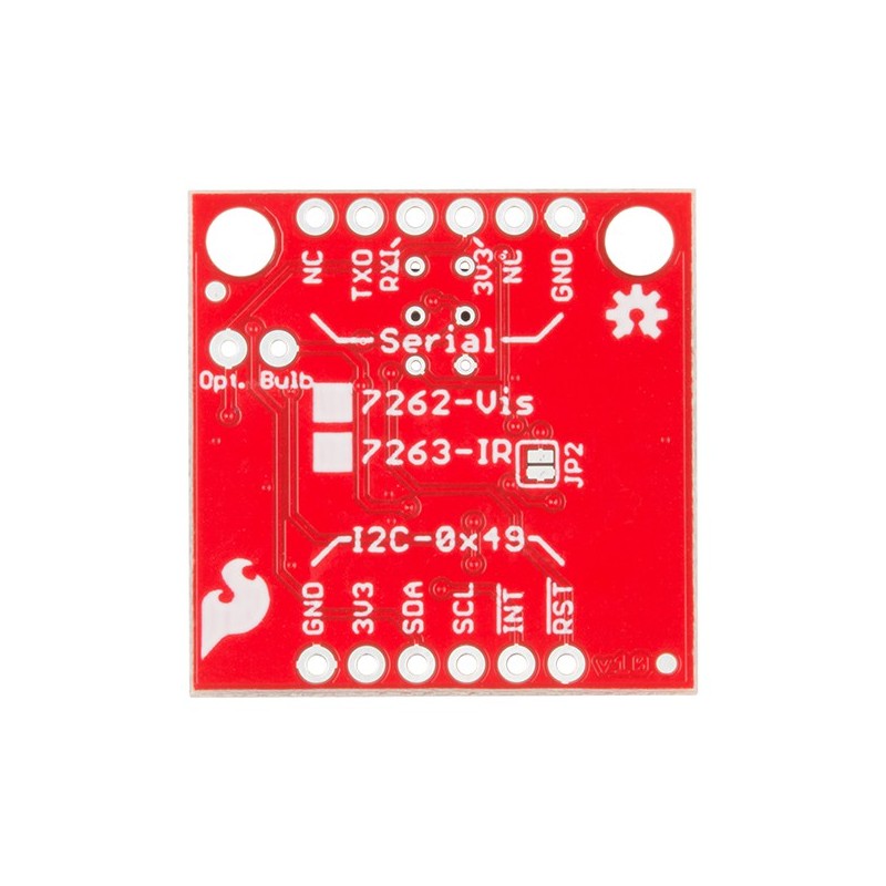 SparkFun Spectral Sensor AS7262 - czujnik spektrum światła widzialnego ...