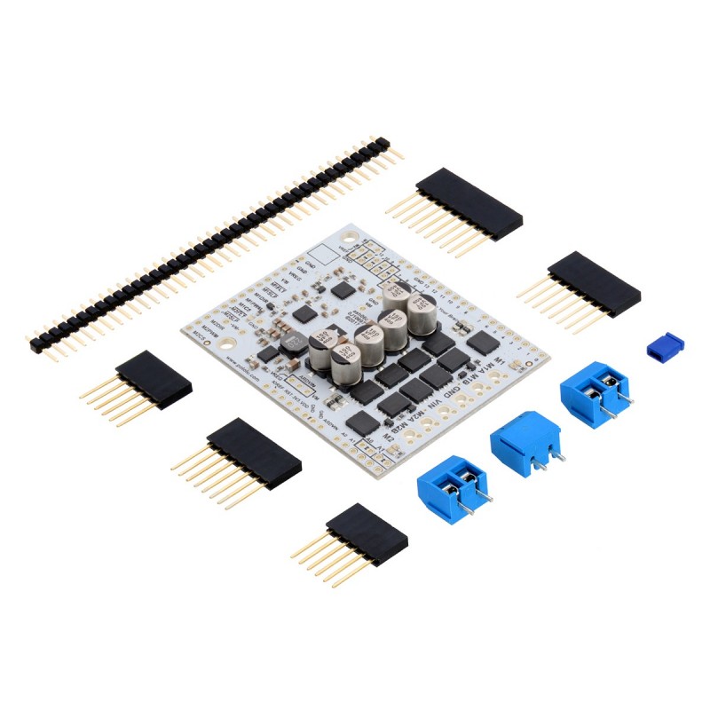 Pololu Dual G2 High-Power Motor Driver 18v22 - podwójny sterownik ...