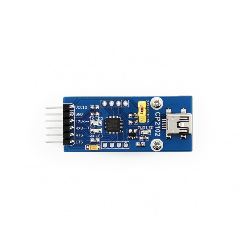 Waveshare Konwerter USB-UART CP2102 mini-USB - sklep Kamami