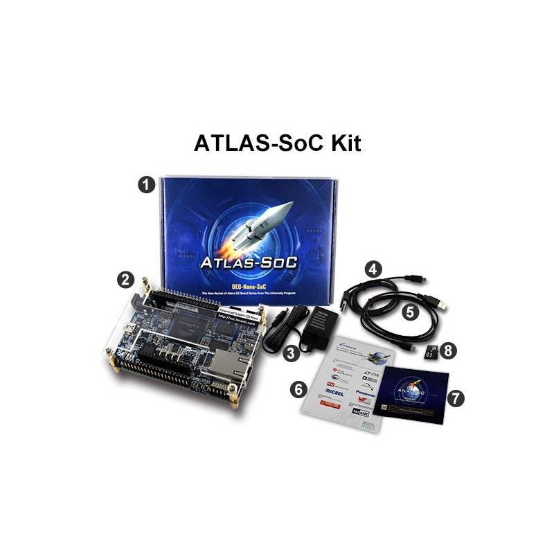 Terasic Atlas-SoC Kit (P0419) starter kit with Altera Cyclone V SoC - Kamami on-line store