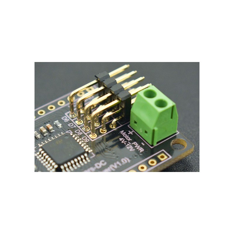 FireBeetle Covers DC Motor & Stepper Driver - 4-channel DC motor driver ...