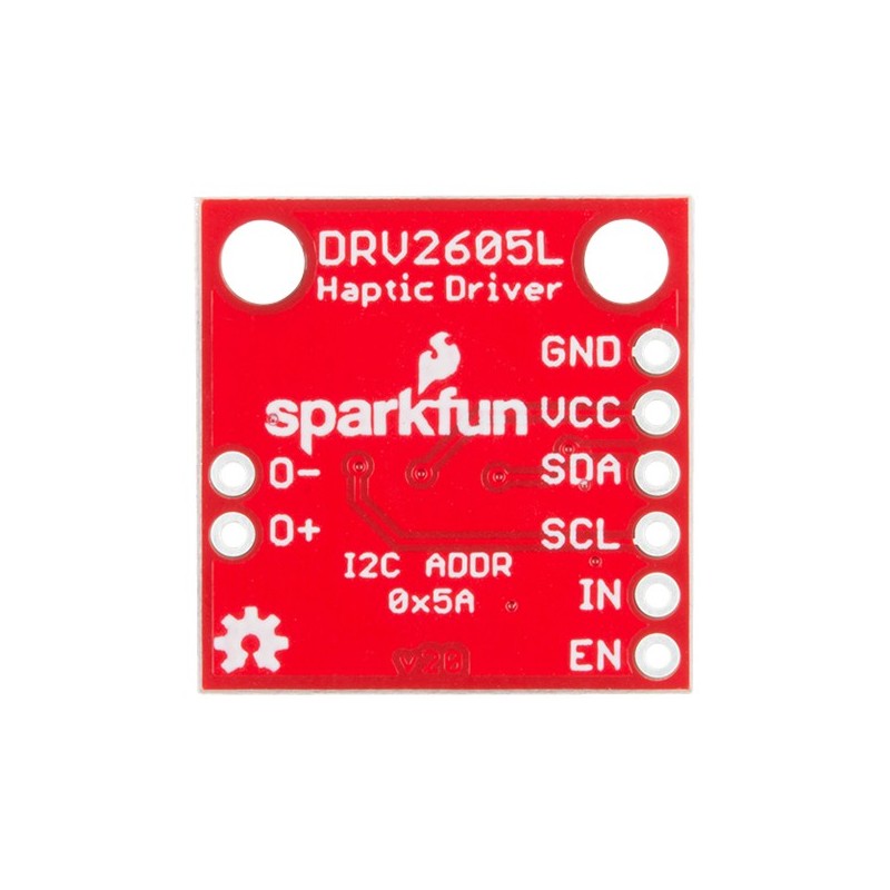 Haptic Motor Driver - moduł ze sterownikiem silnika wibracyjnego DRV2605L - sklep Kamami