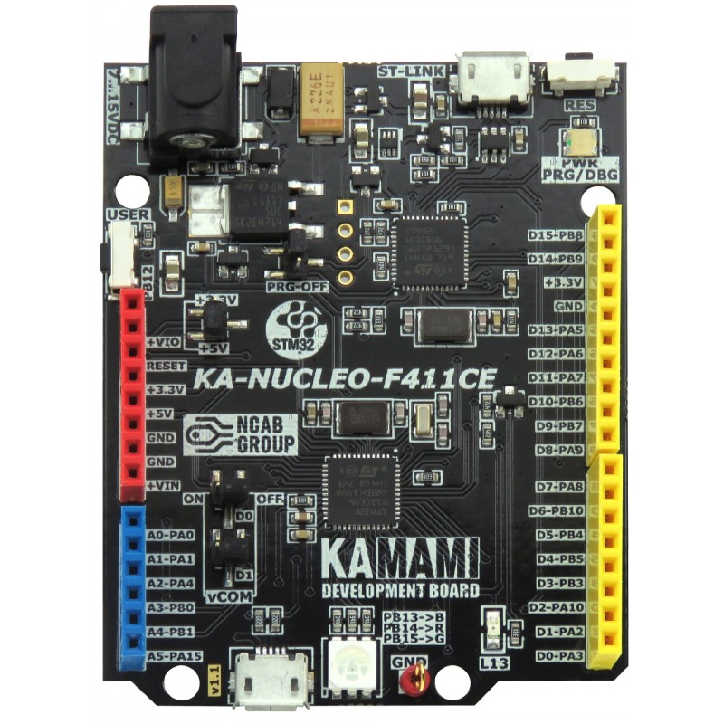 KA-NUCLEO-F411CEv2 - płytka rozwojowa z mikrokontrolerem STM32F411CE ...