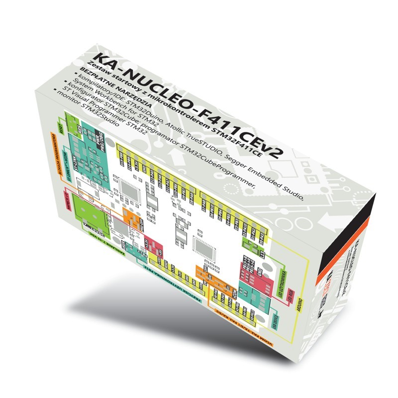 KA-NUCLEO-F411CEv2 - development board with STM32F411CE microcontroller ...