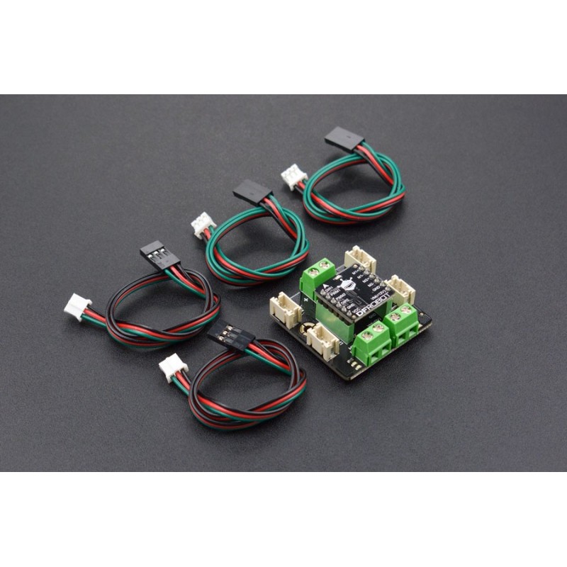 2x1.2A DC Motor Driver - DC motors driver with Gravity connectors ...