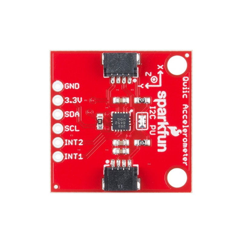 Qwiic Triple Axis Accelerometer Breakout A Module With A 3 Axis Mma8452q Accelerometer