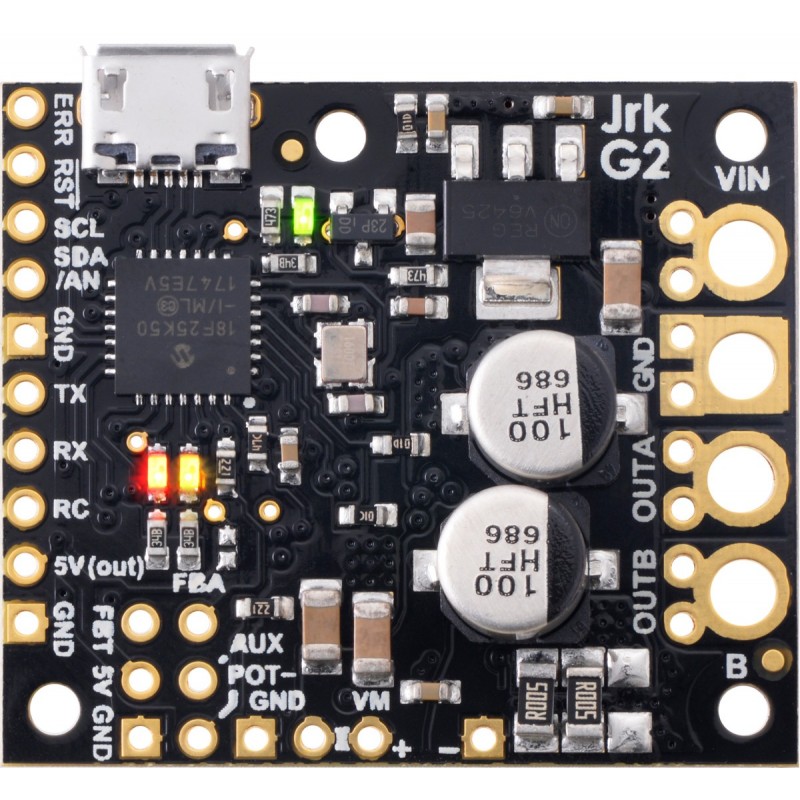 Jrk G2 24v13 - DC motor controller - Kamami on-line store