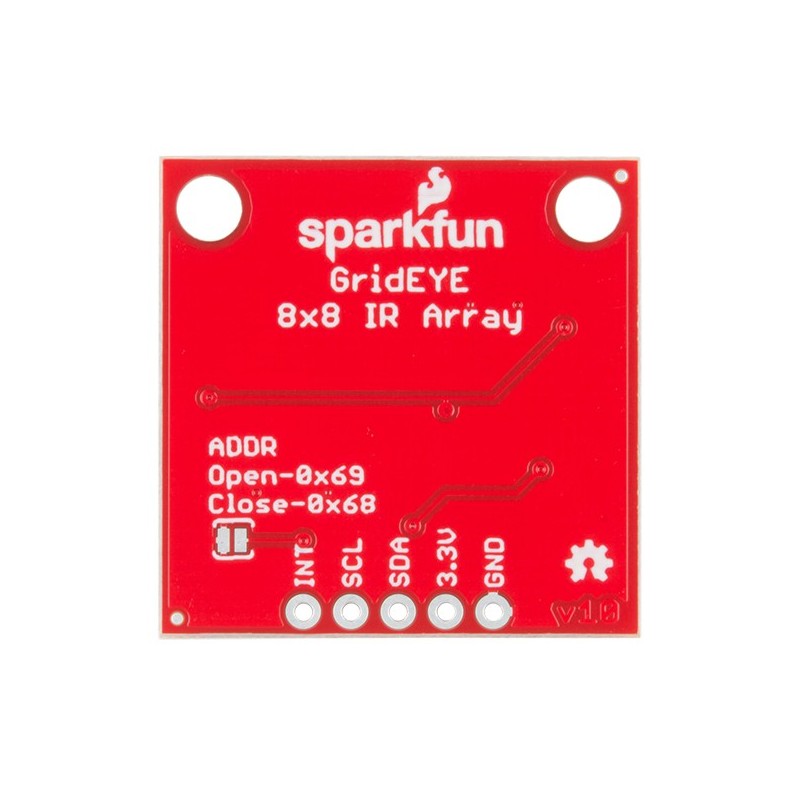 Grid-EYE Infrared Array Breakout - module with IR AMG8833 sensor ...
