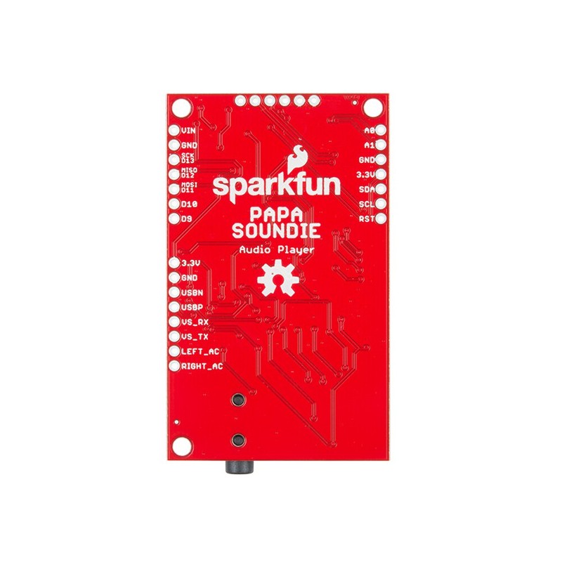 SparkFun Papa Soundie Audio Player - board with ATmega 328P ...