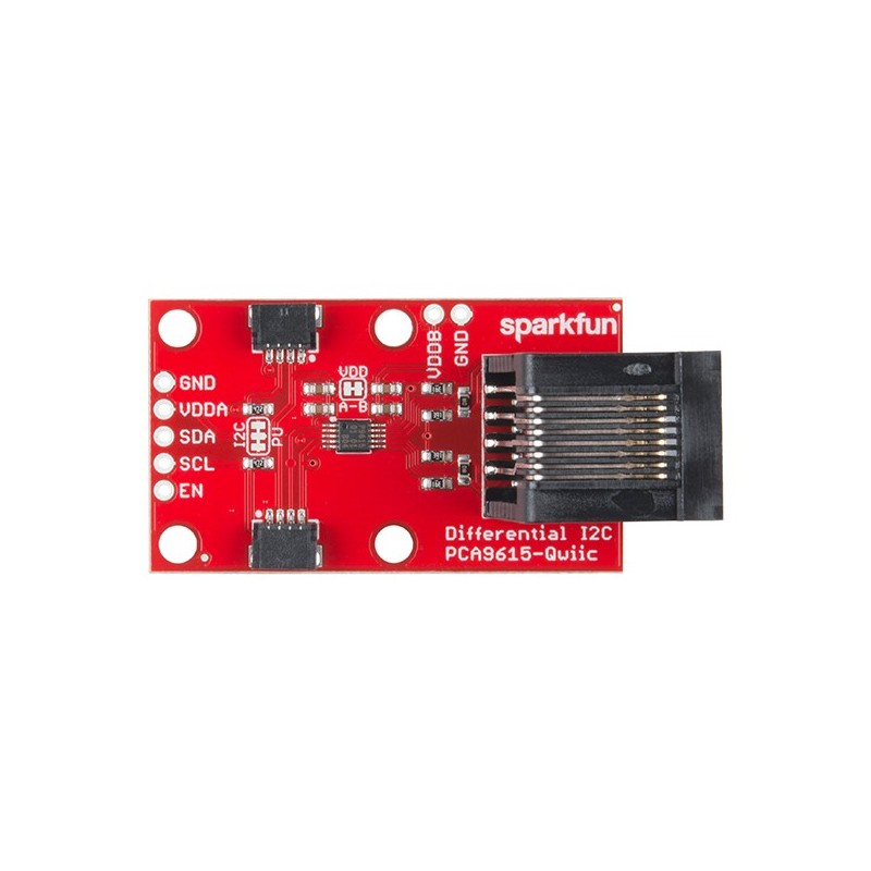 Qwiic Differential I2C Breakout - moduł z różnicowym transceiverem I2C PCA9615 - sklep Kamami