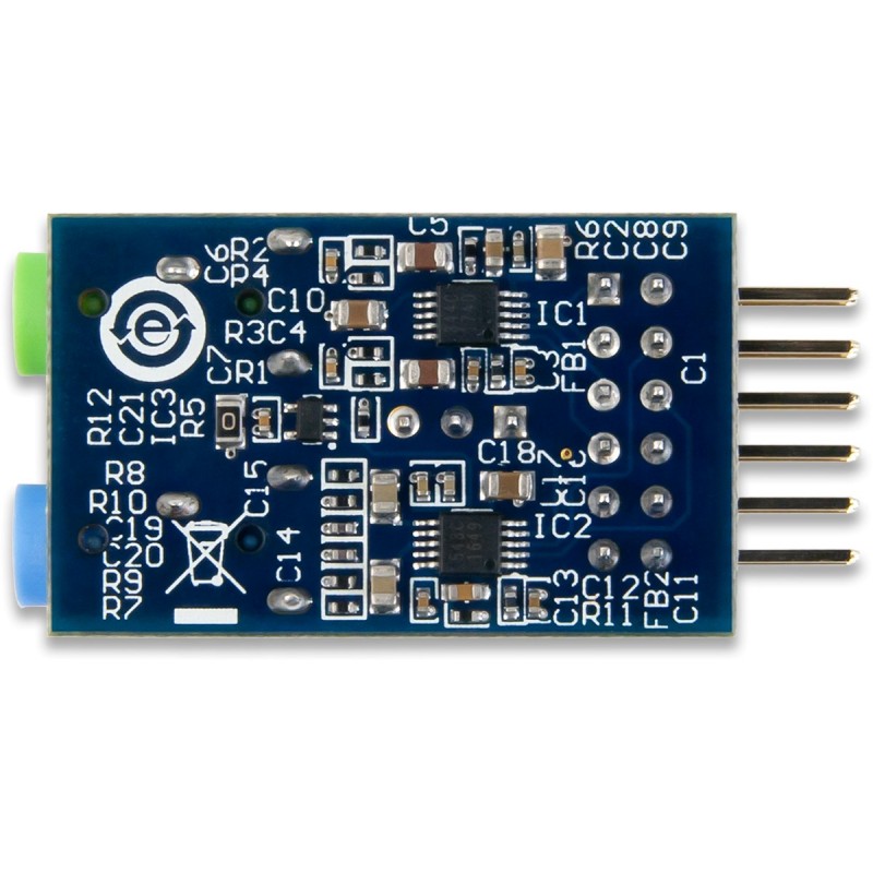 Pmod I2S2 (410-379) - module with stereo input and audio output ...