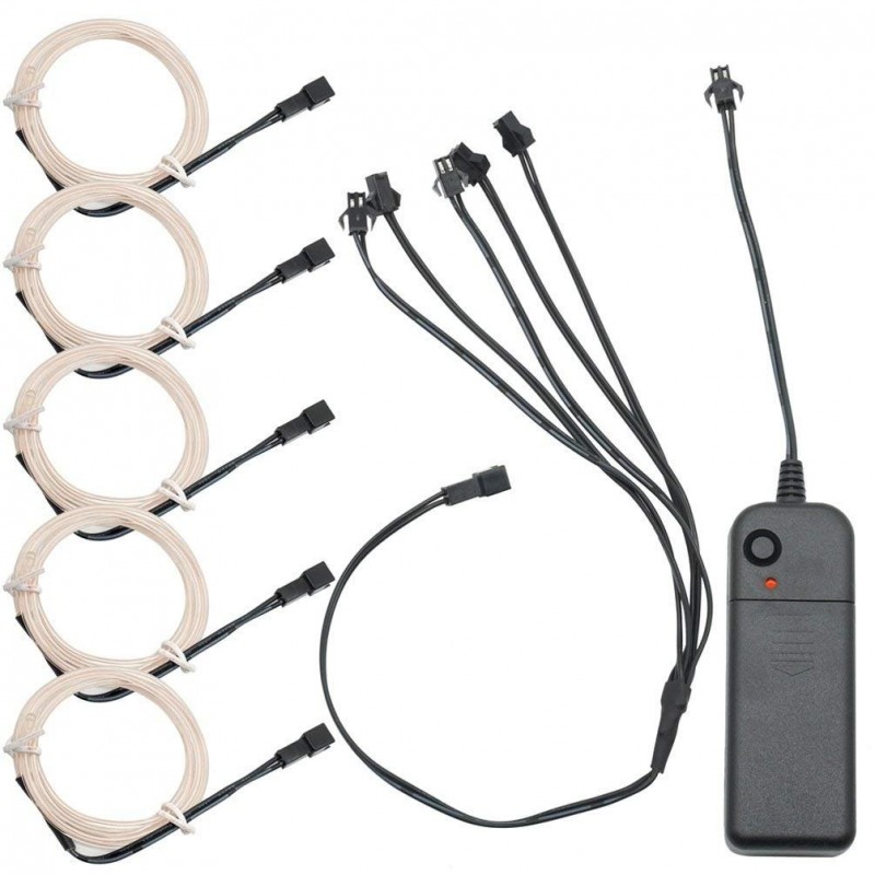 Set with wires EL Wire White - Kamami on-line store
