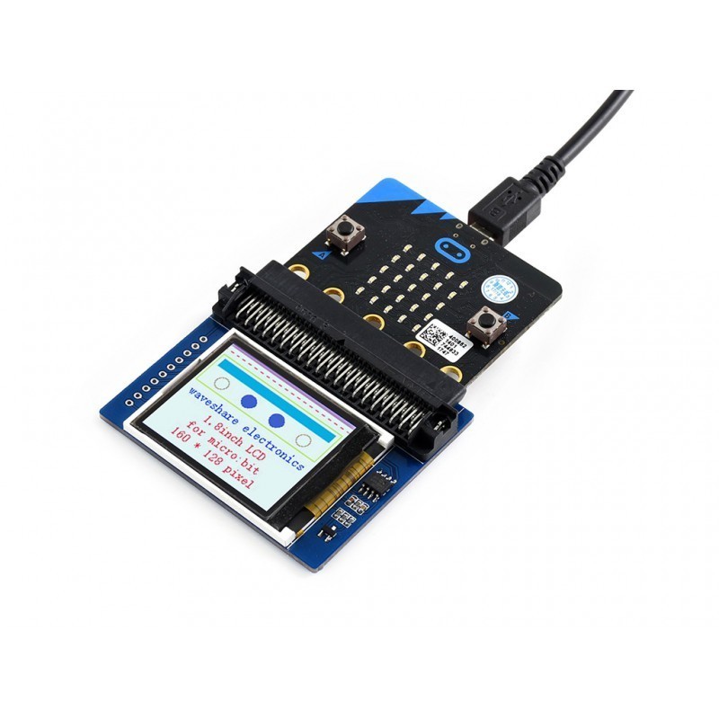 1.8" LCD Display for micro:bit - Waveshare 14718 - Kamami on-line store