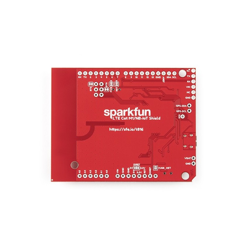 Qwiic LTE CAT M1/NB-IoT Shield - nakładka IoT z modemem LTE SARA-R4 dla ...