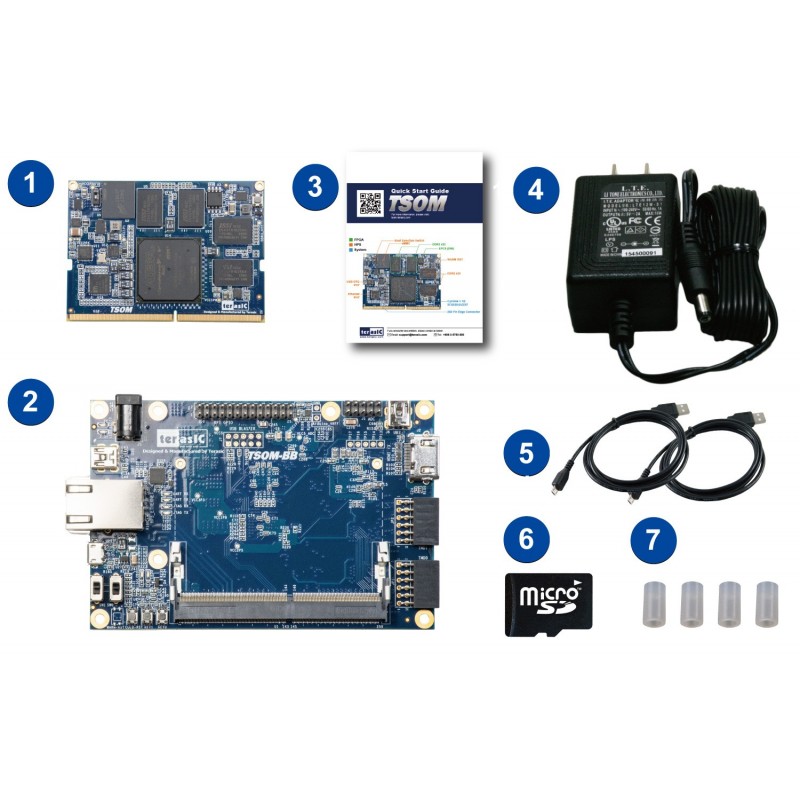 Terasic SoC SoM - FPGA development kit - Kamami on-line store