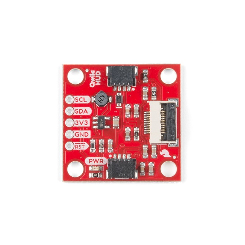 Transparent OLED HUD Breakout - module with transparent OLED display - Kamami on-line store