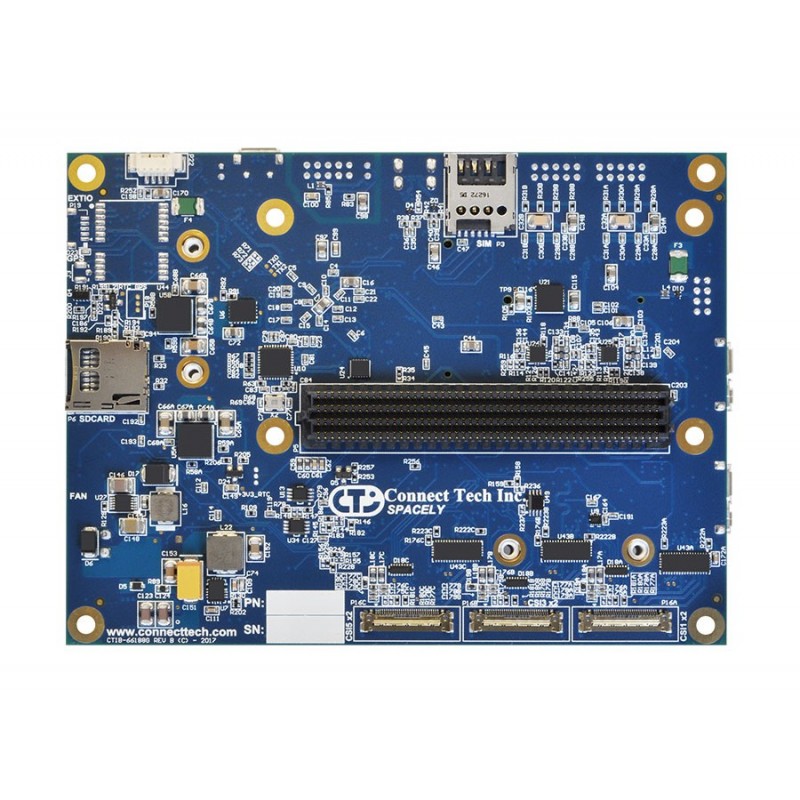 Spacely Carrier - motherboard for NVIDIA Jetson TX1 / TX2 / TX2i ...