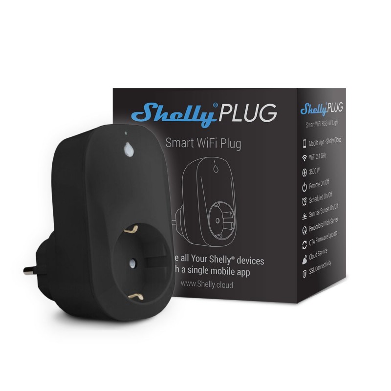 Shelly Plug - a smart socket with WiFi - Kamami on-line store