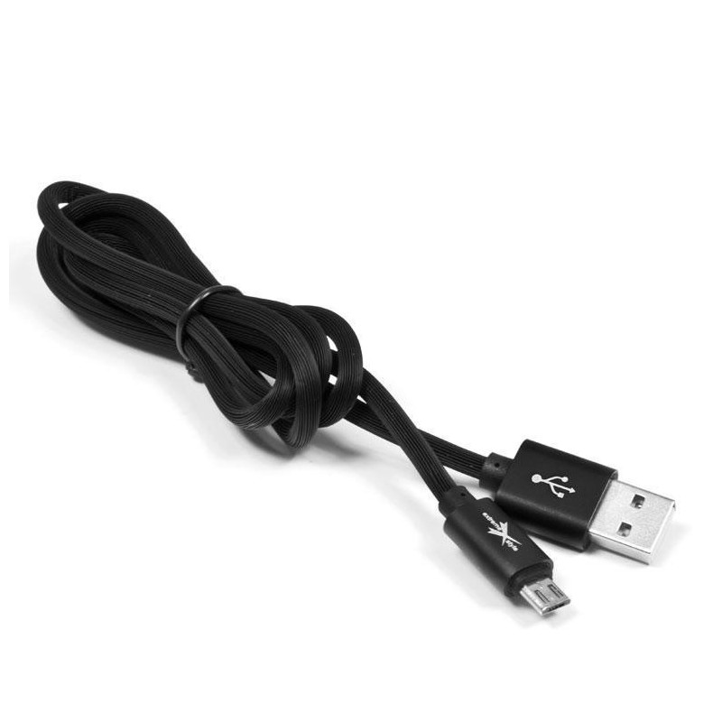 eXtreme USB - micro USB 2m cable, black - Kamami on-line store