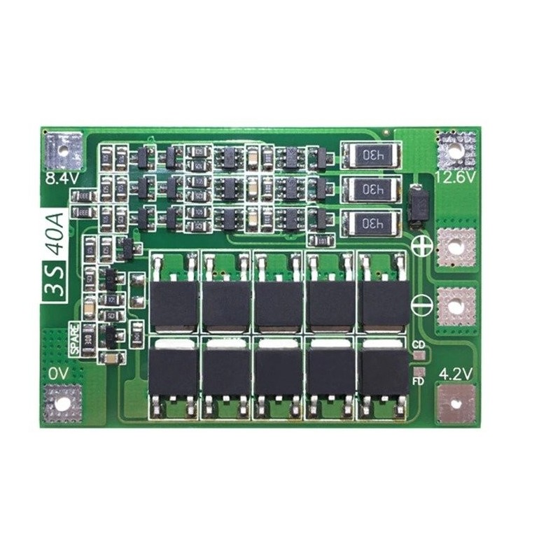 Moduł BMS PCM 11,1V 40A dla ogniw Li-Ion - sklep Kamami