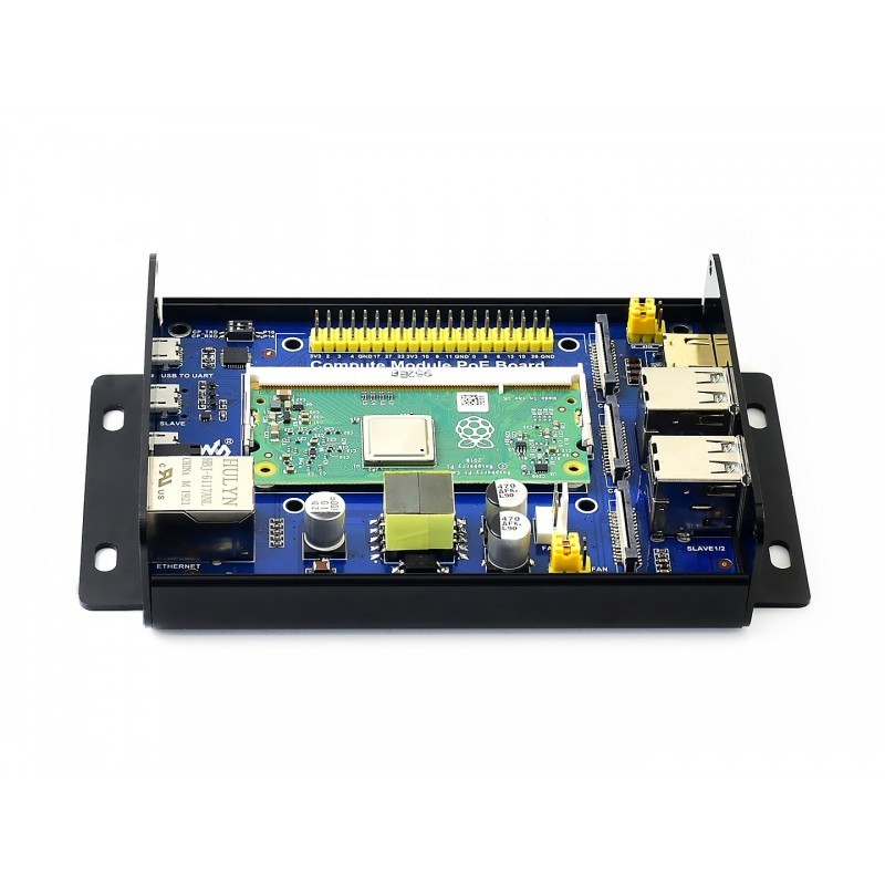 Baseboard for Raspberry Pi Compute Module - Waveshare 17419 - Kamami on ...