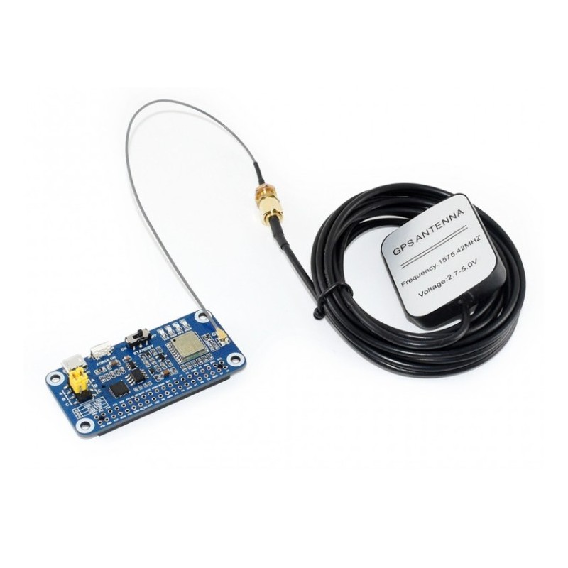 L76X GPS HAT Module for Raspberry Pi - Waveshare 16193 - Kamami on-line store