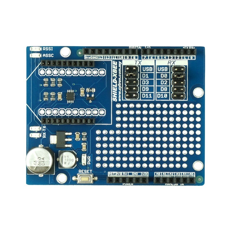 XBee Shield - nakładka do Arduino z złączem Xbee - sklep Kamami